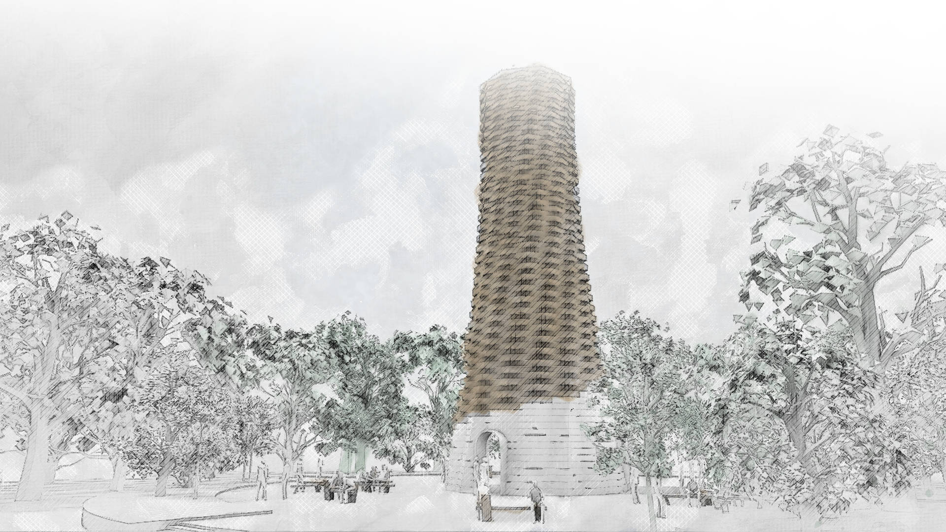 Pop-up Lookout Tower | HELLO WOOD